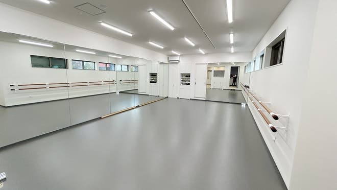 リノ・衝撃吸収床の綺麗なスタジオ!各種ダンス自主練やWS開催などに!の写真1