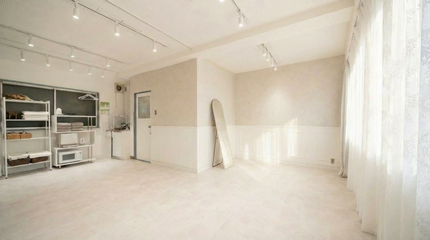 【06,完全貸切の撮影スタジオ✨小物無料】 神田駅西口3分｜6駅11路線アクセス可🌟モール壁で高級感グッと演出💐ポートレートの写真8