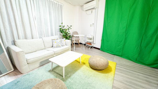 女性向け配信スタジオ🌸来てすぐ配信・機材無料|JR小岩駅6分|グリーンバック完備の写真3