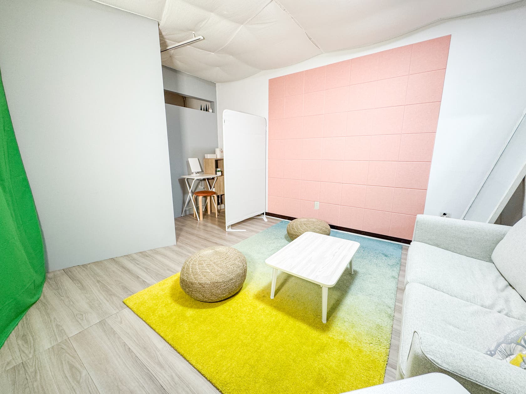 女性向け配信スタジオ🌸来てすぐ配信・機材無料｜JR小岩駅6分｜グリーンバック完備の写真4