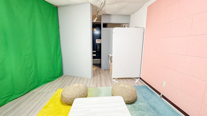 女性向け配信スタジオ🌸来てすぐ配信・機材無料|JR小岩駅6分|グリーンバック完備の写真5