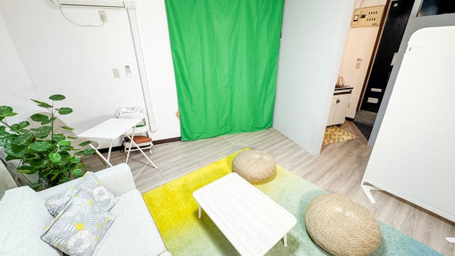 女性向け配信スタジオ🌸来てすぐ配信・機材無料|JR小岩駅6分|グリーンバック完備の写真6