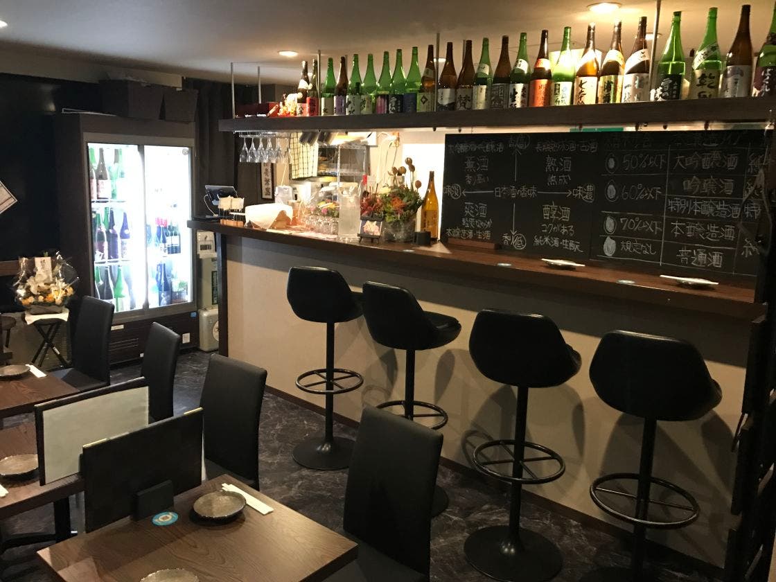 【荻窪駅北口徒歩2分】最大25名収容できる日本酒バーのスペースです。ご利用中は原価価格で飲食も出来て大変お得です。の写真5