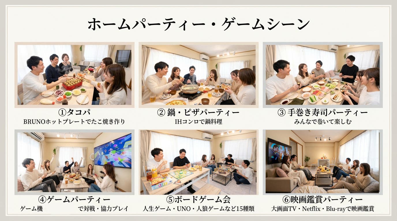 【💐完全貸切のレンタルスペース/取手駅1分すぐ】 韓国風スタイルで高級感をグッと演出✨女子会💑ママ会に最適❤︎最大12名OKの写真4