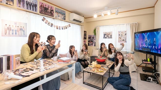 【💐完全貸切のレンタルスペース/取手駅1分すぐ】 韓国風スタイルで高級感をグッと演出✨女子会💑ママ会に最適❤︎最大12名OKの写真3