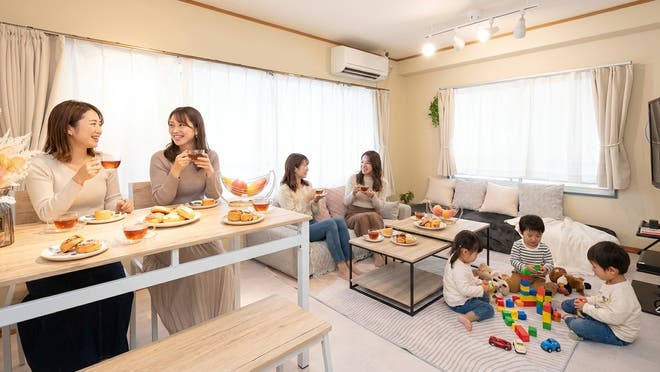 【💐完全貸切のレンタルスペース/取手駅1分すぐ】 韓国風スタイルで高級感をグッと演出✨女子会💑ママ会に最適❤︎最大12名OKの写真7