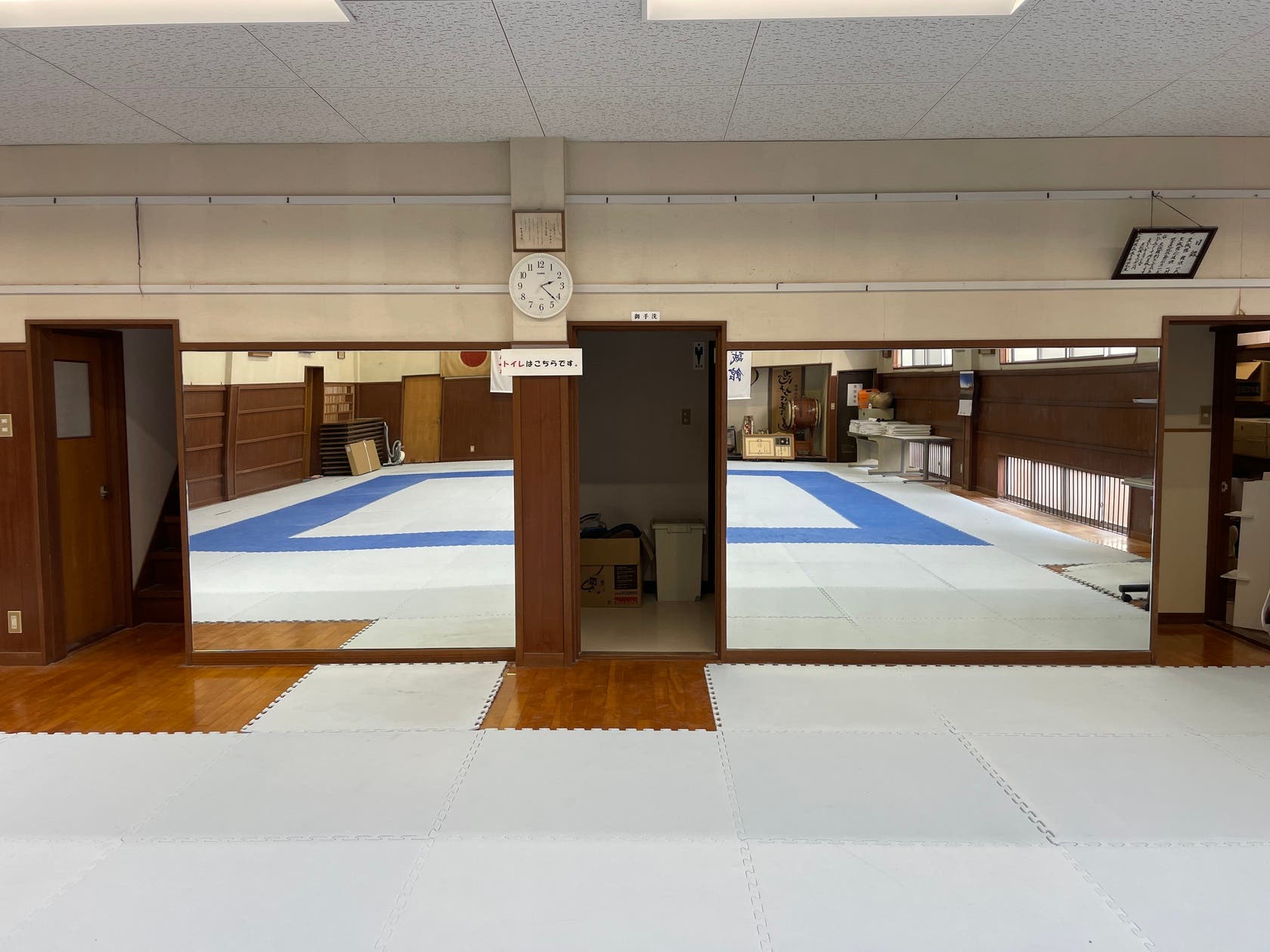 駐車場あり！北長瀬駅から徒歩20分！150㎡・100人収容の元空手道場の多目的スペース！の写真8