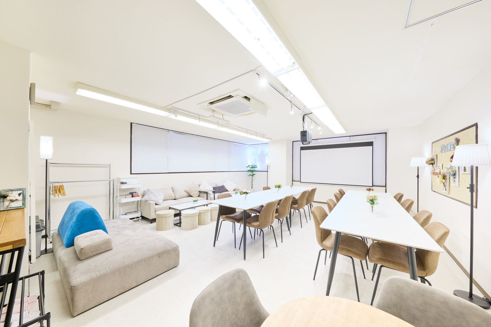 💐イベントに最適♪駅近5分･最大35名✨オープニングセール中2026年!!⚡✨毎日清掃🧸｜Flowe大宮✨の写真5