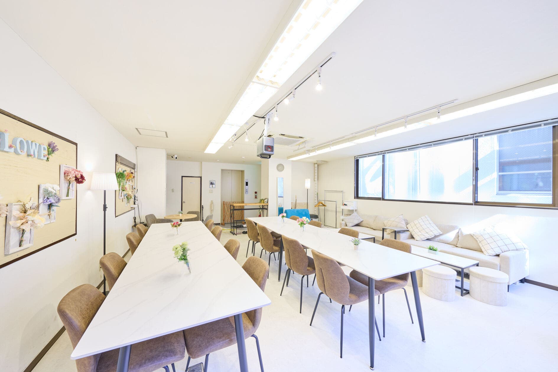 💐イベントに最適♪駅近5分･最大35名✨オープニングセール中2026年!!⚡✨毎日清掃🧸｜Flowe大宮✨の写真22