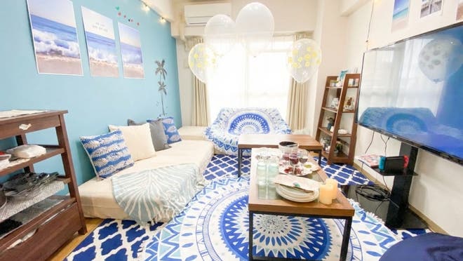 【🐠完全貸切のレンスペ|錦糸町駅4分すぐ】🐠西海岸マリン🐬女子会に最適⛵️人気ゲーム機&ネトフリ視聴 | 最大8名OKの写真11