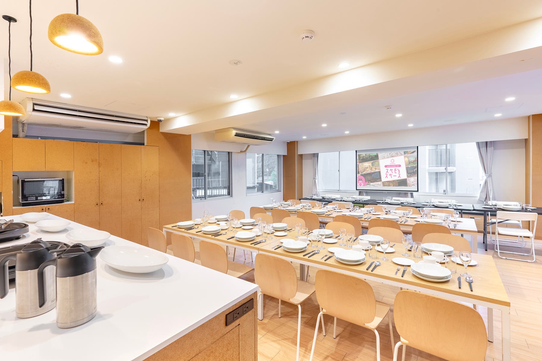 スペモ🏘️麹町徒歩3分🚶ハイクオリティキッチン🍳パーティー🎉会議・プレゼン💼歓迎会・同窓会🤝828_patia麹町の写真1