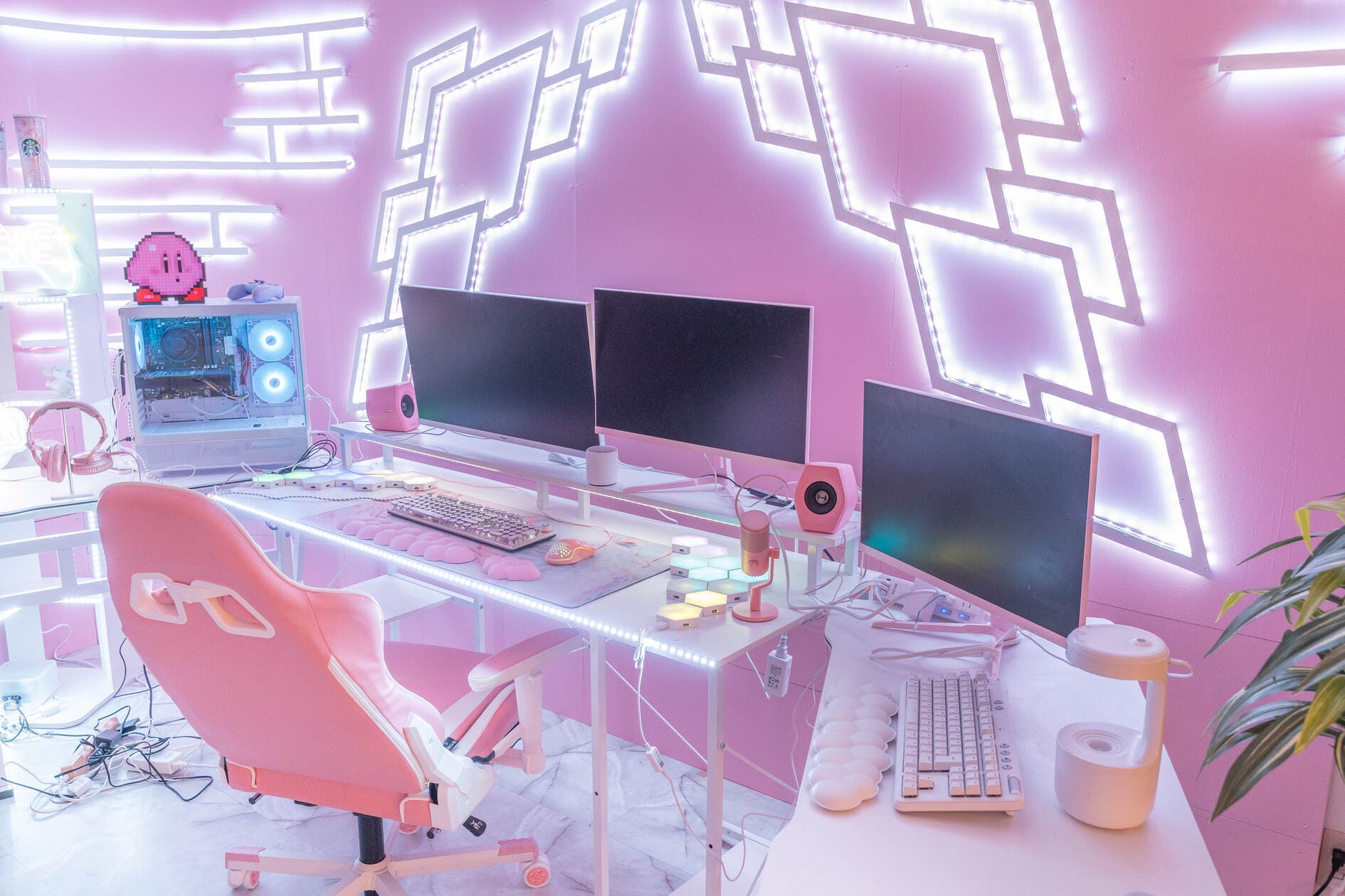 【日本橋】ロココ×ゲーミングの2面性スタジオ｜可愛さとサイバーネオンで撮影✨の写真2