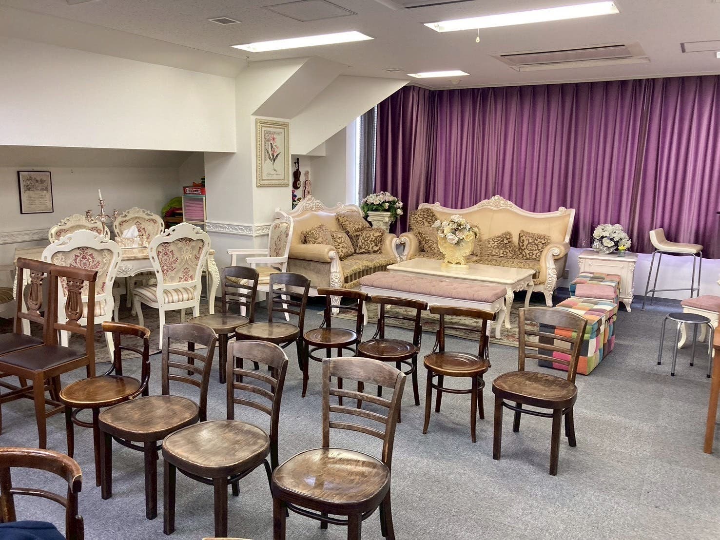 ROOM①スタインウェイ・ヤマハC3 グランドピアノ2台設置｜約100㎡の大型音楽スタジオの写真6