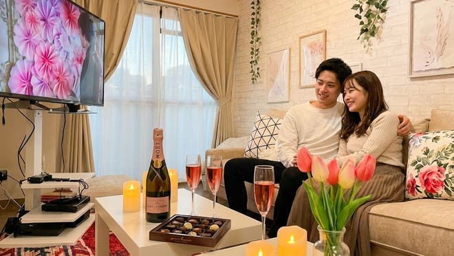 【完全貸切のプライベート空間|錦糸町駅4分すぐ】仏🇫🇷Pariスタイル✨カップル&女子会💃に/最大10名OKの写真3