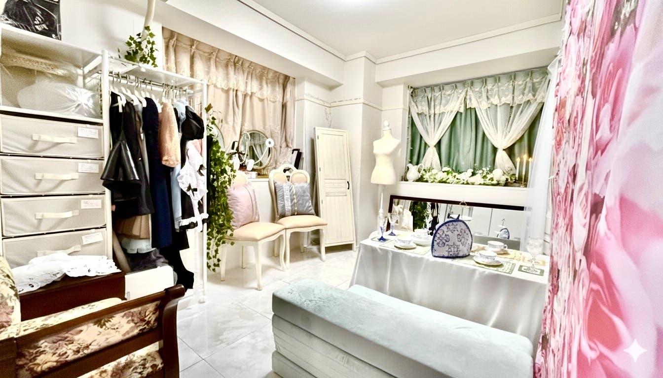 aster｜名駅４分24H可👗手ぶら🆗コスプレ💄メイクレッスン📷ポートレート個撮🪑アンティーク家具の写真1