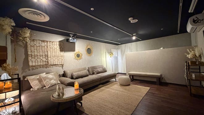 スペモ🥀デート💗プロジェクター🎥記念日🥂女子会💎パーティ🥂映画鑑賞🎬️MV撮影📸823_Atelier大阪梅田の写真9