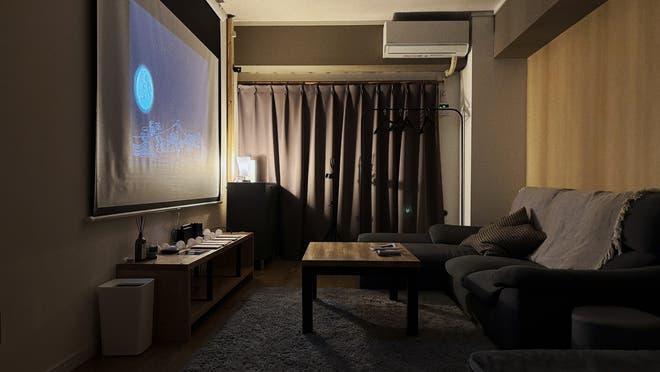 【4人まで料金一律&出入自由】高崎駅繁華街すぐ近く♪プロジェクター付きレンタルスペース♪映画📽️ゲーム🎮を楽しもう♪の写真2