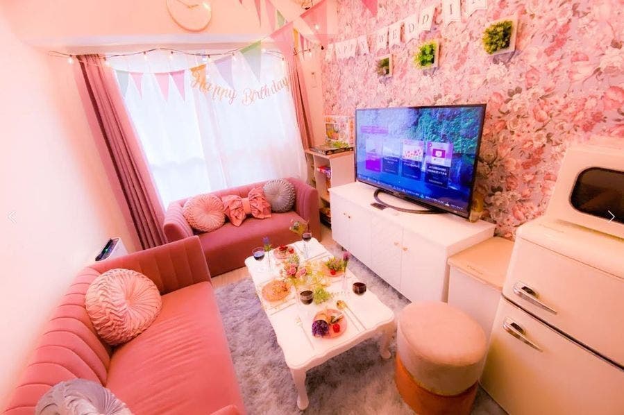 🉐直前割実施中🉐女子会・コスプレ・ホームパーティー🎉 大画面プロジェクター・モニター🎥🎉最大6名🉐駅4分 [81]の写真1