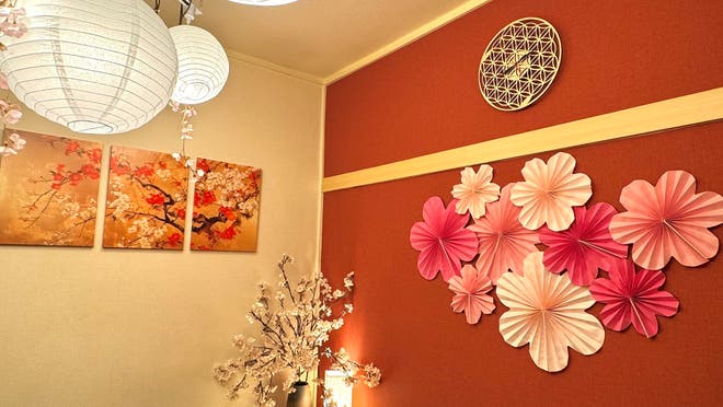 🌸さくら祭り開催中🌸映える和室✕ミニ日本庭園🏮浅草/田原町4分🪭和服•コスプレ撮影•デート•パーティーに⭕️75型TVの写真9