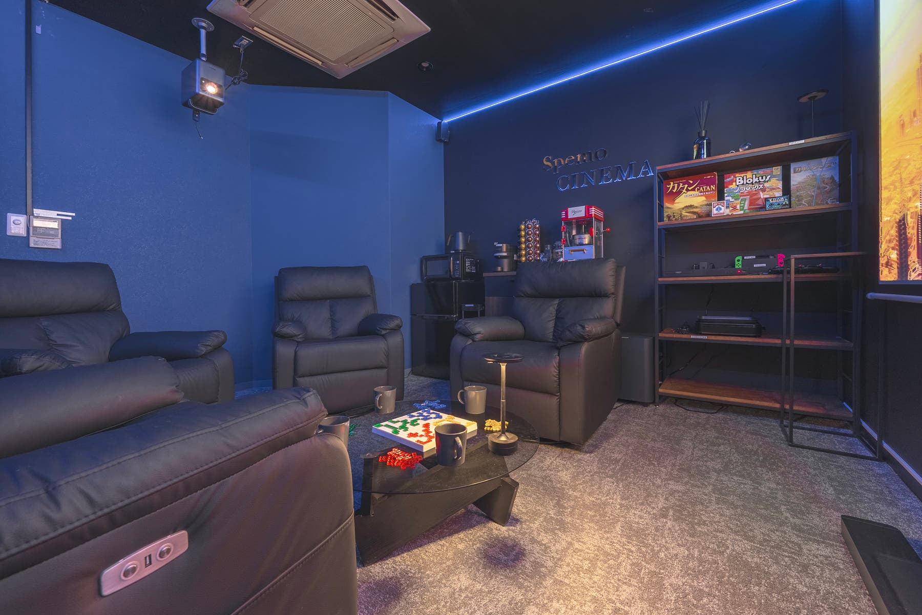 スペモシネマ🎬駅徒歩4分🚶‍♀️ゴミ無料🆓プロジェクター🎥デート💓映画鑑賞🎬774_SpemoCINEMA西船橋の写真3