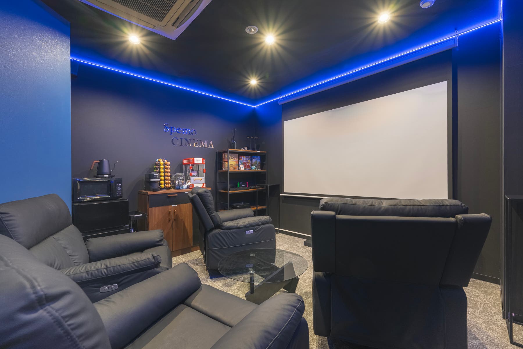 スペモシネマ🎬駅徒歩4分🚶‍♀️ゴミ無料🆓プロジェクター🎥デート💓映画鑑賞🎬774_SpemoCINEMA西船橋の写真15