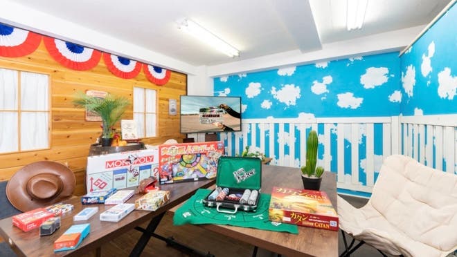 西新宿1分🚶♀️2026.1🆕OPEN🎠ポップコーン食べ放題🍿🆓ボドゲ30種🎲撮影🎥コーヒー☕️🆓の写真1