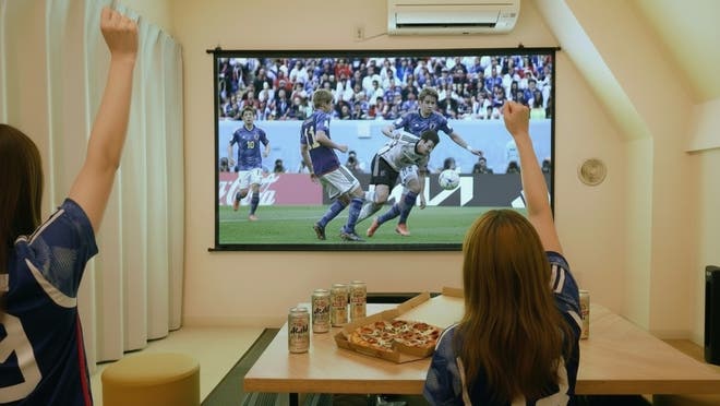 映像と音。映画館級プロジェクターのプライベートシアタールーム|当日予約可|アニメや映画鑑賞・デート・推し活・スポーツ観戦・TCGの写真5