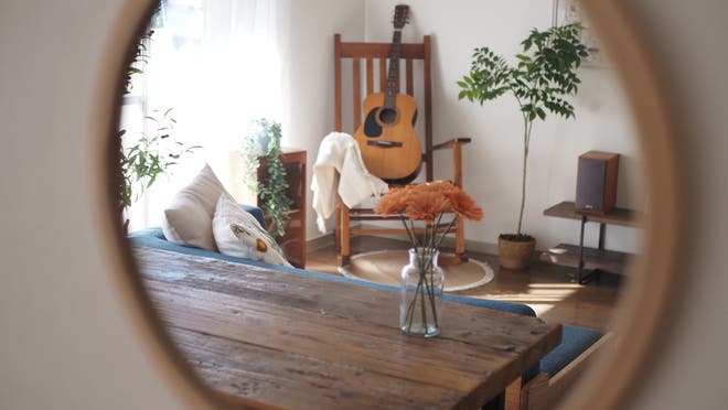 原宿駅徒歩5分/平成レトロ/団地リノベ/デザイナーズインテリア/自然光/2面採光/ベランダの写真24