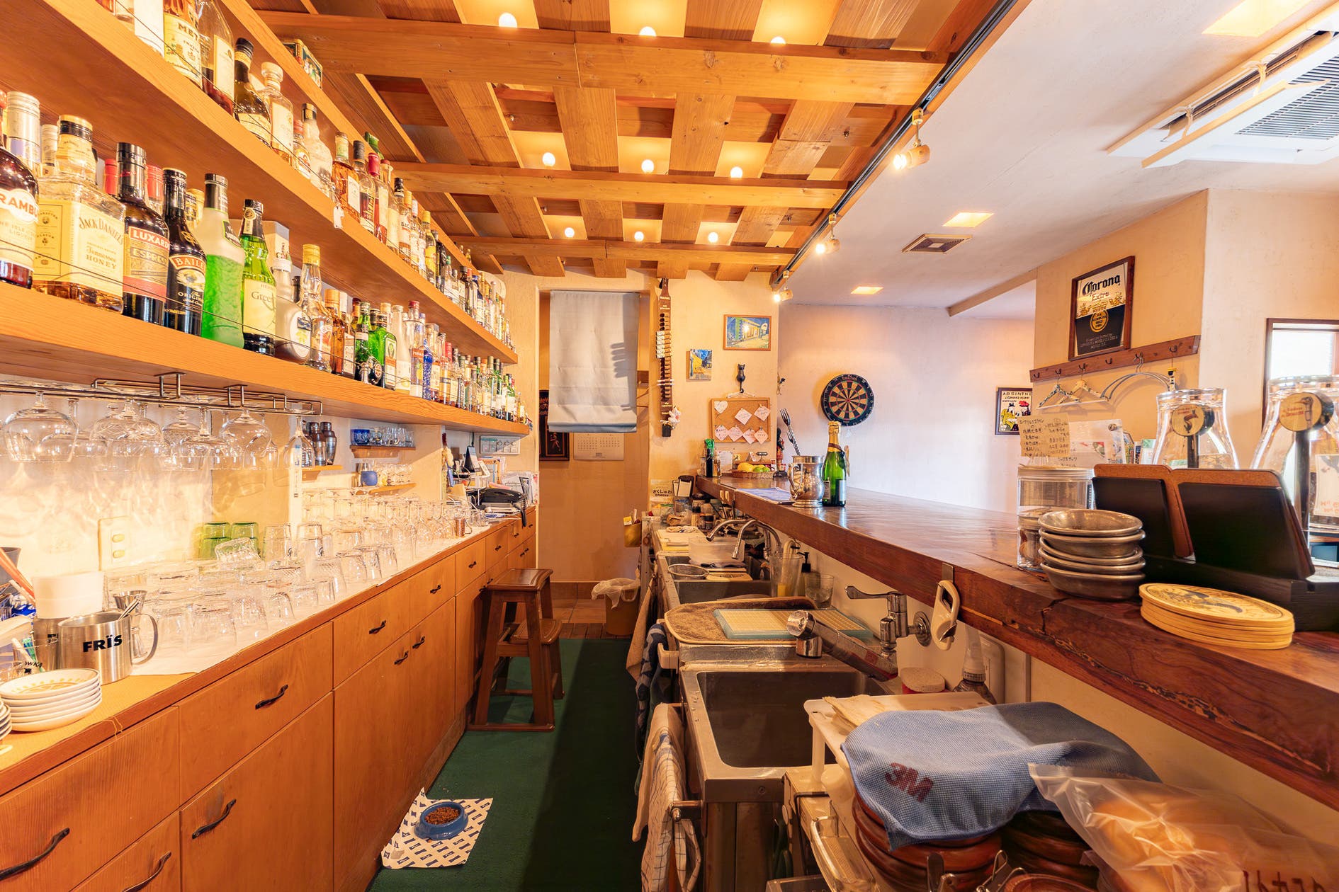 【相川駅徒歩3分】Bar fiore 路面店！一枚板カウンターのバースペース｜大人のプライベートバーを貸切の写真20