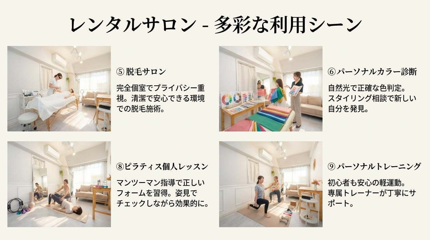 【07💐完全貸切のプライベートサロン& 癒し韓国インテリア✨】💆‍♀️リラク・整体・ネイルに最適💅 可愛い♡･*自然光◎の写真5