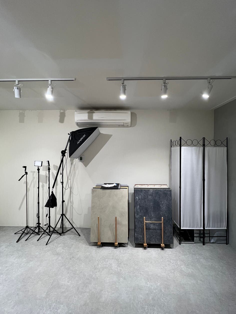 商品撮影・人物撮影ができるセルフフォトスタジオの写真2