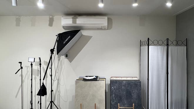 商品撮影・人物撮影ができるセルフフォトスタジオの写真2