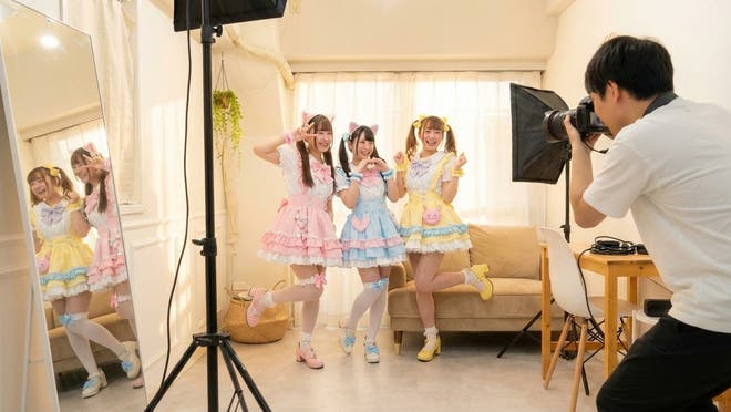 【07💐完全貸切の撮影スタジオ|JR錦糸町駅4分】自然光◎撮影小物無料✨モール壁で高級感グッと演出/ ポートレート✨ 20m²の写真6