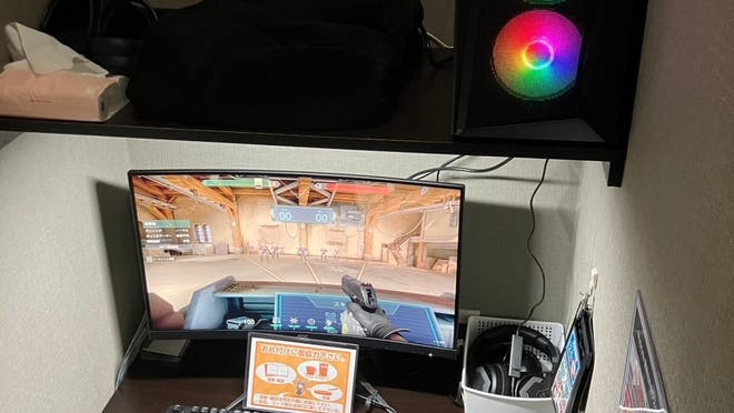 【防音完全個室】【配信・VC可】JR綾瀬駅西口から徒歩10秒、24時間いつでも使える、ネットカフェ併設のesports施設の写真9