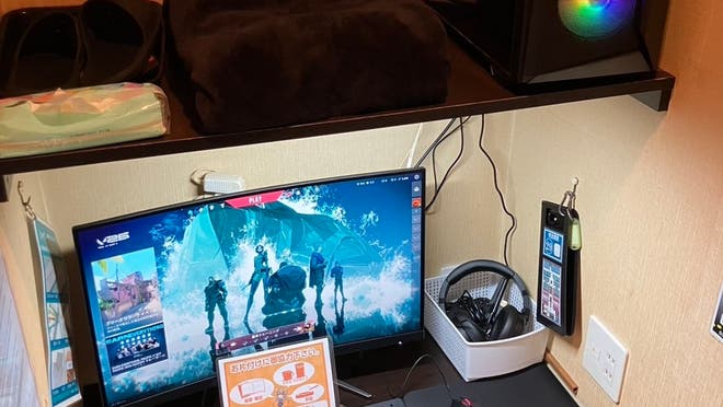 【防音完全個室】【配信・VC可】JR綾瀬駅西口から徒歩10秒、24時間いつでも使える、ネットカフェ併設のesports施設の写真11