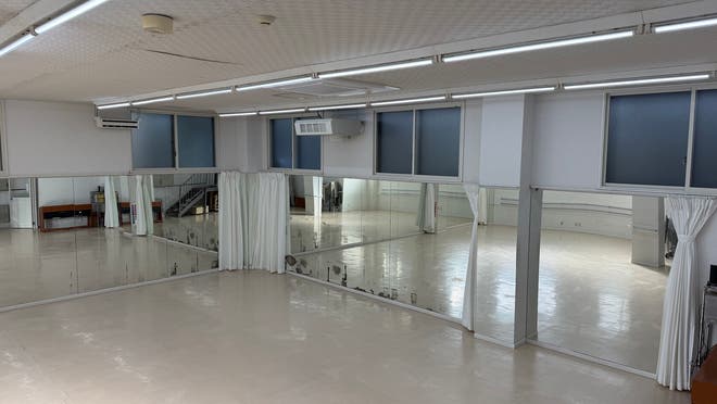 【平塚駅 徒歩1分】D室-ダンス ヨガ バレー チアダンス 最大30名 天高3メートル 全長10メートルの鏡ありの写真22