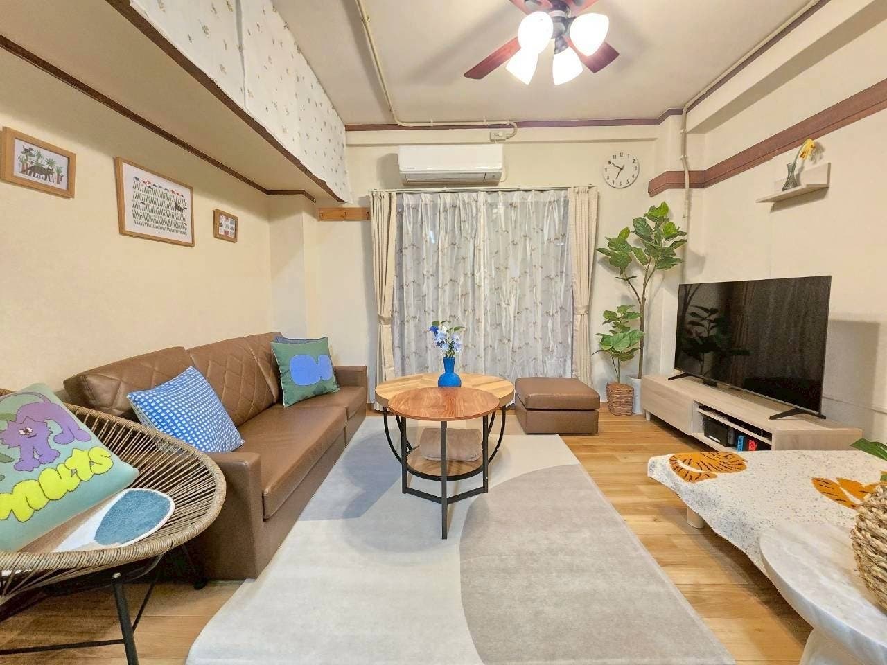 NEWオープン🎊【上野駅徒歩3分🚶‍♂️】24H🕐まったりお家デート💕タコパ鍋パ🍲ゲーム🎮シャワー完備🚿最大10名の写真1