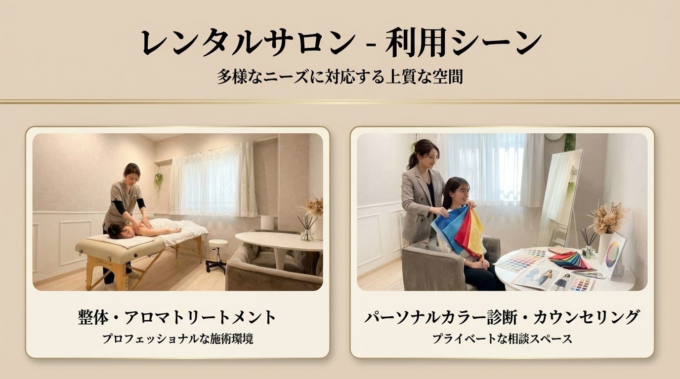 【10,完全貸切のプライベートサロン/赤坂5分六本木6分すぐ✨】メトロ＆都営6駅7線利用可👌港区アドレス利用可👌１７m²の写真3