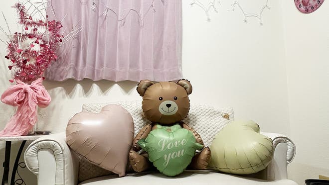 〖期間限定〗バレンタイン装飾×こたつでほっこりパーティー🎂名古屋駅7分🚶♀️最大6名🙆♀️75㌅大型TVの写真7