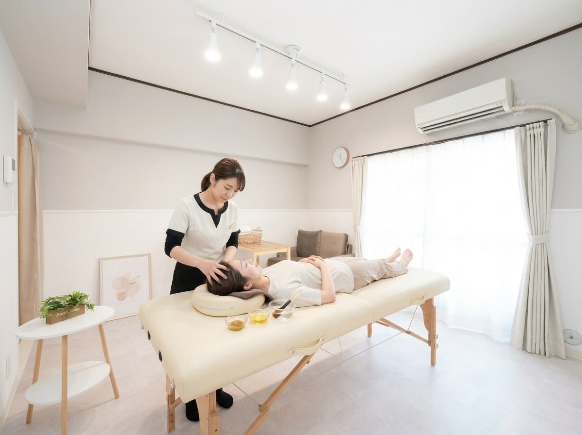 【04💐JR船橋駅北口４分すぐ/完全貸切のプライベートサロン| ✨グッと高級感を演出✨】リラク・整体・ネイル💅/２3m²の写真3