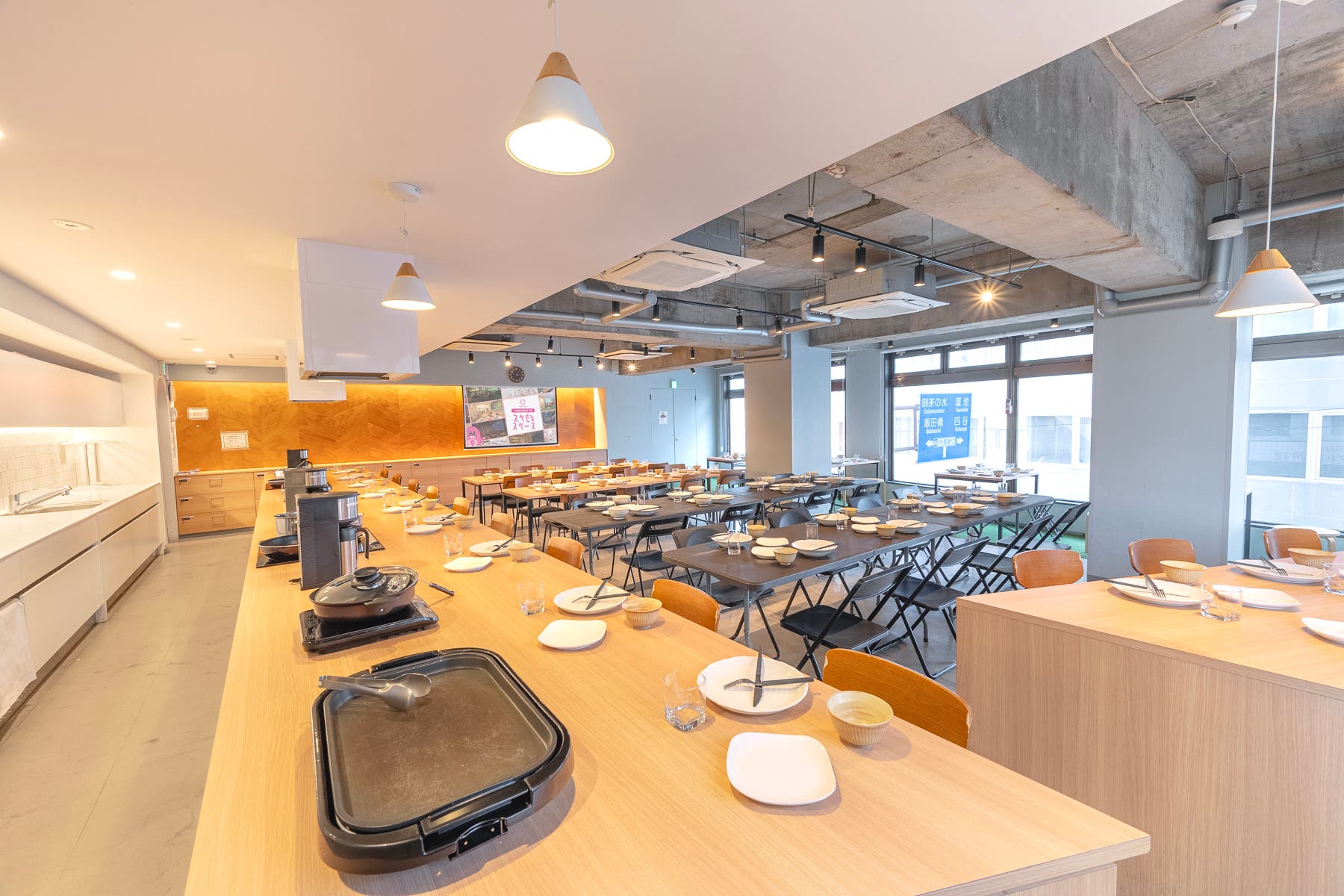 スペモ🏘️駅徒歩2分🚶ハイクオリティキッチン🍳パーティー🎉会議・プレゼン💼歓迎会・同窓会🤝827_Patia市ヶ谷の写真1