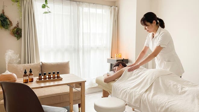 【01💐JR柏駅3分すぐ/ 癒し北欧スタイル✨】完全貸切のプライベートサロン💆♀️モール壁で高級感をグッと演出💐の写真3