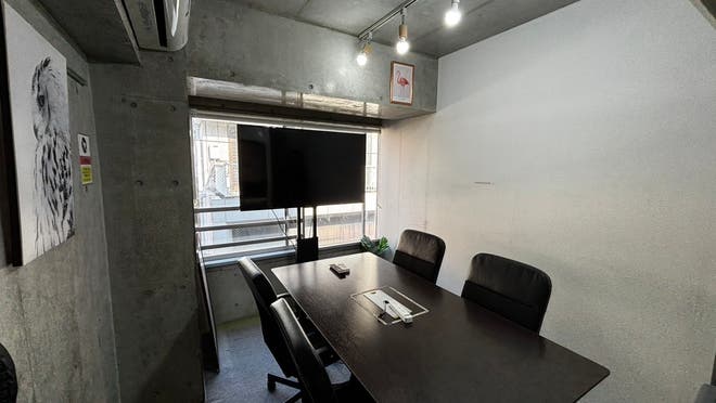 ✨オープン記念✨<門前仲町会議室>門仲駅すぐ!完全個室✨Wi-Fi📶プロジェクター🎥テレワーク/Web面接/会議/ボドゲの写真1