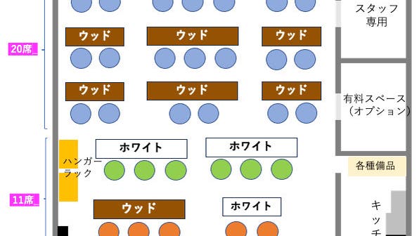 【元町駅徒歩スグ】最大38名着席!地域最安値級&プロジェクター等 備品完備|広々約80㎡で会議・研修に最適✨の写真5