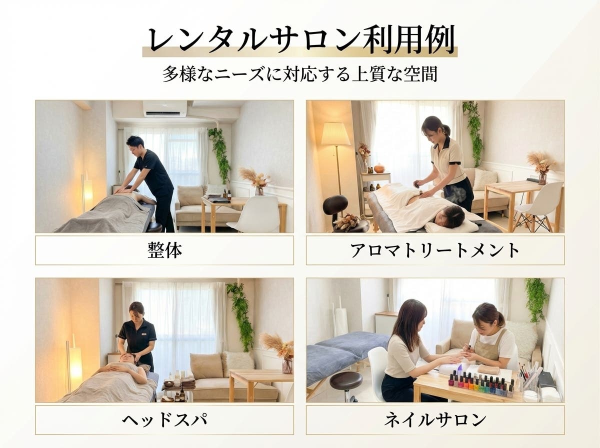 【02💐癒し韓国インテリア｜✨完全貸切のプライベートサロン】JR柏駅３分すぐ💆‍♀️リラク・整体・ネイルに💅の写真5