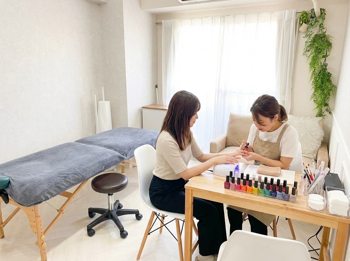 【02💐癒し韓国インテリア｜✨完全貸切のプライベートサロン】JR柏駅３分すぐ💆‍♀️リラク・整体・ネイルに💅の写真6