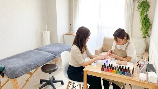 【02💐癒し韓国インテリア|✨完全貸切のプライベートサロン】JR柏駅3分すぐ💆♀️リラク・整体・ネイルに💅の写真6