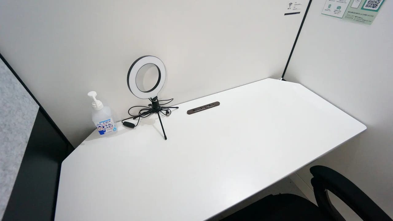 【CHATBOX HKTビル神保町】No.7　Web会議・通話に最適/無料Wifi/電源ありの写真6