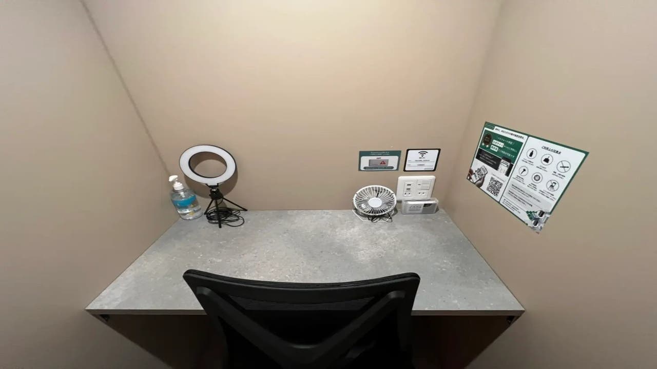 【CHATBOX SEEKBASE】No.1　Web会議・通話に最適/無料Wifi/電源ありの写真3