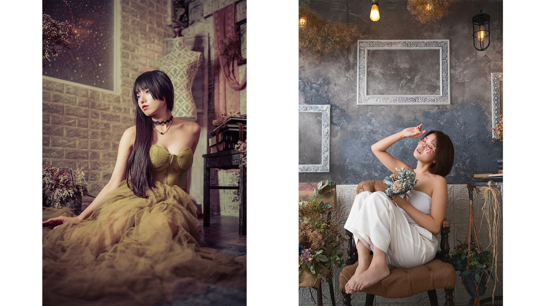 【ロビンスタジオ】 大きな窓/自然光/シャビーテイスト/ドライフラワー/アンティーク/江戸川橋駅徒歩2分/撮影会/ポートレートの写真10